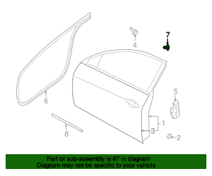 1995-2017 Nissan OEM NEW 1995-2017 Nissan Altima SR Leaf Front Door ...
