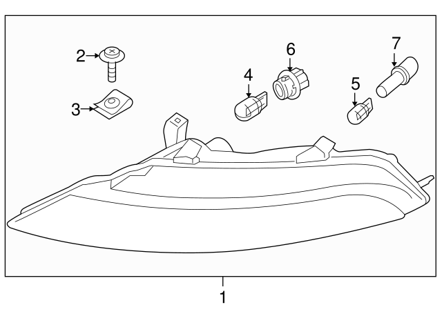 63-13-7-165-807 - Signal Lamp - 2004-2010 BMW | Buy BMW Parts Now