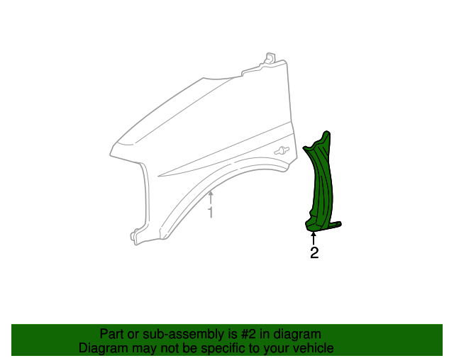 1996-2024 GM Extension-F/Fdr 25937756 | GM Parts Center