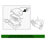 2016-2025 Toyota Mass Air Flow Sensor 22204-75040 | OEM Parts Online