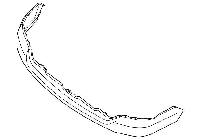 62025-1PA0A | Nissan Fascia-Front Bumper Upper - Genuine OEM ...