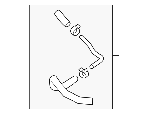 34611AG22A - Suction Hose - 2005-2009 Subaru Legacy | Subaru Parts Guys