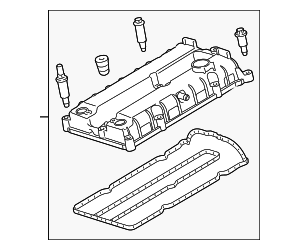 2013-2019 Ford Valve Cover BM5Z-6582-A | OEM Parts Online