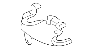 64866-EM30A - Front Bracket 2007-2012 Nissan Versa | Nissan Parts ...