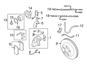2004-2010 Volkswagen Touareg Sensor Harness 7L0-971-279-G | VW Direct Parts