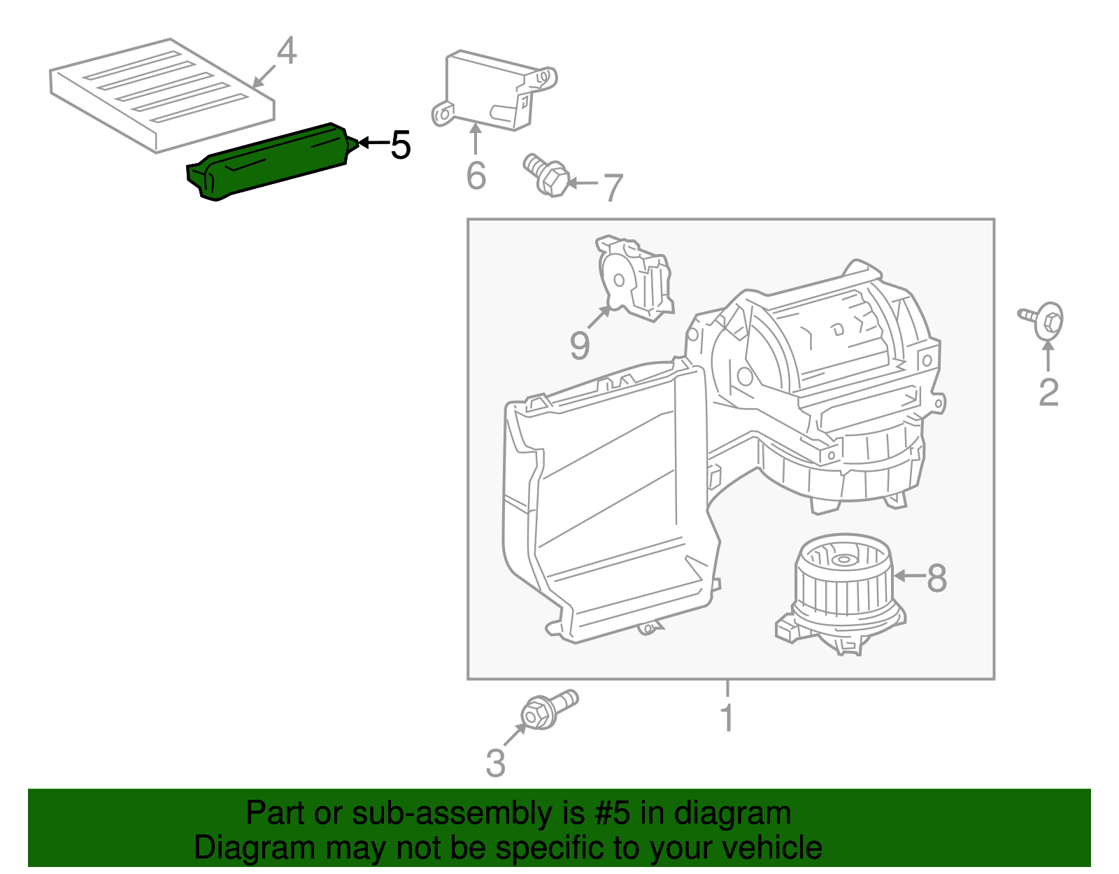 Genuine Toyota Plate, Cover(For Air Filter) part# 88899-07010 for 2005-2021 Toyota | Ourisman ...