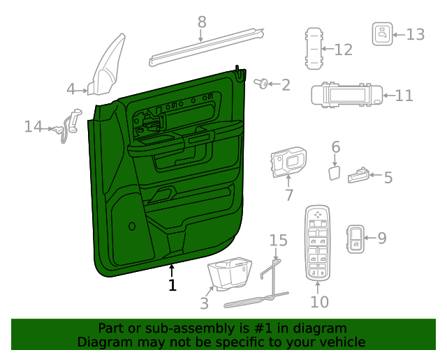 6QY39HL1AA - Instrument Panel Closeout Panel - 2019 2020 Ram 3500 ...