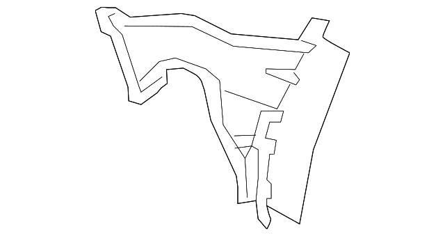 2015-2017 Toyota Prius V | Intake Duct | 52821-47020 | OEM Vehicle Parts