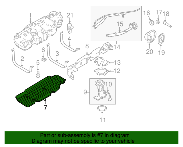 2007-2014 Ford Skid Plate 7L1Z-9A147-D | GetOEMParts.com