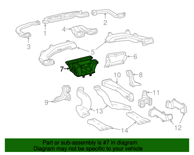 2013-2018 Lexus Inlet Duct 55840-33040 | OEM Parts Online