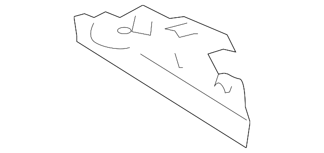 Genuine Toyota Bumper Cover Support Rail (Right, Front) part# 52115 ...