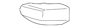 2010-2014 Toyota FJ Cruiser Bumper Corner Cover (Left, Front) 52423 ...