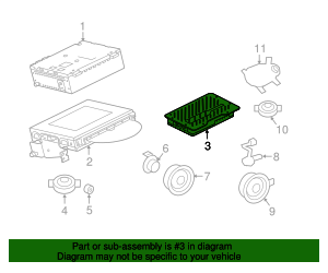 2018-2023 Jaguar Amplifier T2H13397 | JaguarParts.com