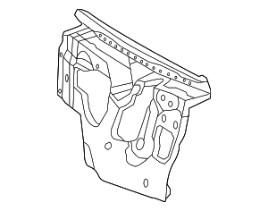 212-682-67-00 - Engine Compartment Insulation 2010-2018 Mercedes-Benz ...