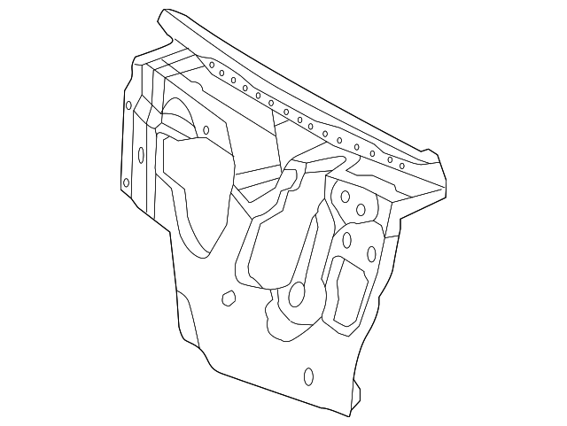 212-682-67-00 - Engine Compartment Insulation 2010-2018 Mercedes-Benz ...