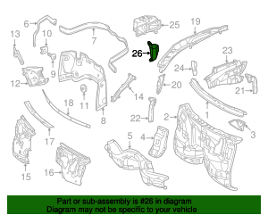 212-832-08-25 - Air Inlet Duct Extension 2012-2018 Mercedes-Benz ...