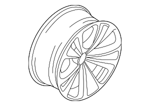 BMW OEM Wheel, Alloy Part# 36-11-6-775-403 | OEM Vehicle Parts