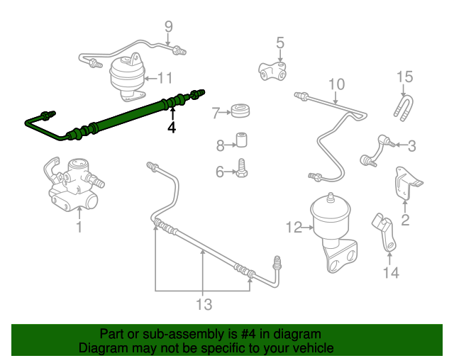 Genuine BMW 37-13-1-091-124 | Hose | FREE Shipping on Most Orders $499 ...