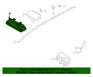 2021-2025 Kia Sorento Knee Air Bag 80200-P2100 | Kia OEM Parts Online