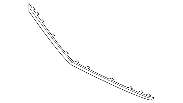 166-888-10-85 - Trim Molding 2012-2015 Mercedes-Benz | Mercedes-Benz ...