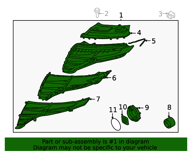 2022 Hyundai Tucson Daytime Run Lamp 92207-N9160 | OEM Parts Online