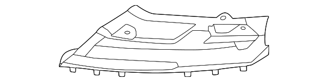 Genuine Daytime Running Light Bracket for 2022-2023 Hyundai Tucson ...