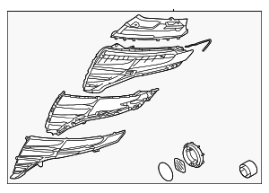 2022 Hyundai Tucson Daytime Run Lamp 92207-N9160 | OEM Parts Online