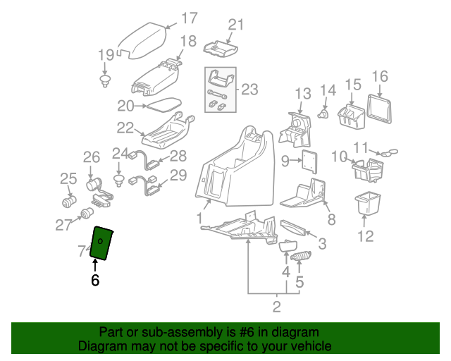 2003-2008 Volvo XC90 Switch Panel 30766140 | TascaParts.com