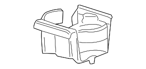 2003-2014 Volvo XC90 Cup Holder 30766139 | OEM Parts Online