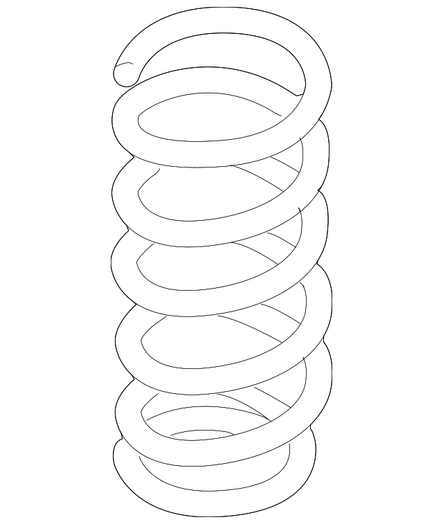 2004-2013 Mazda 3 OEM NEW 2004-2013 Mazda 3 2.0l Rear Coil Spring Left ...