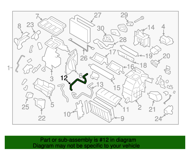 73431FG040 - Pipe - 2008-2014 Subaru | Subaru Parts Deals
