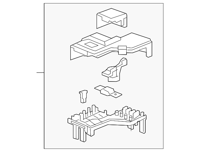 2022 Cadillac XT5 Battery Distribution Engine Compartment Fuse Block ...