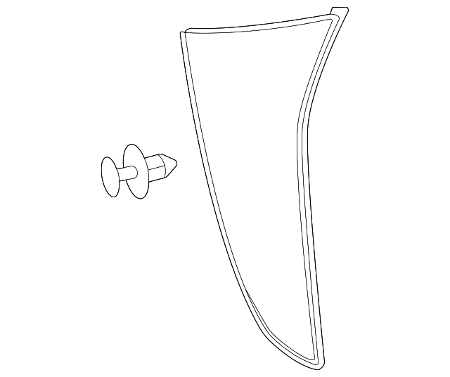 177-885-50-04-9040 - Side Spoiler 2021-2023 Mercedes-Benz | Mercedes ...