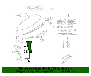 2019-2021 Mercedes-Benz Side Spoiler 177-885-50-04-9040 | Mercedes-Benz ...