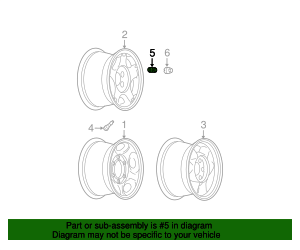 9595175 - M27x2 Wheel Lug Nut in Chrome with External Threads 1990-2025 ...