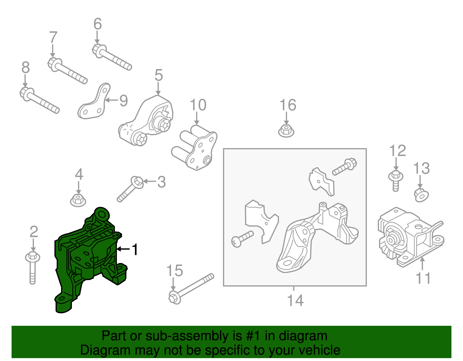 2014-2018 Mazda 3 Side Mount GHS4-39-060A | OEM Parts Online