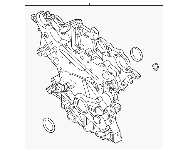 2021-2022 Genesis Cover Assembly Timing Chain 21350-3N100 | OEM Parts ...