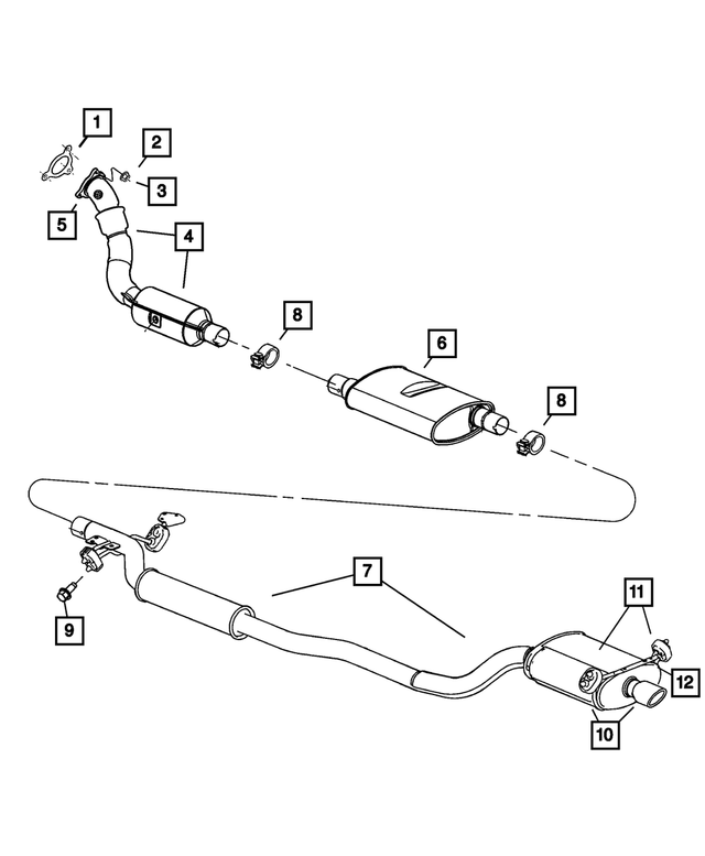 2004-2024 Mopar Exhaust Support Isolator 5103520ab | AutoNationParts.com