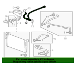 2009-2014 GM Radiator Surge Tank Outlet Hose 25806518 | NewGMParts.com