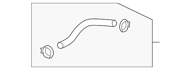 2011-2014 GM Radiator Outlet Hose 22884202 GM | GMPartsDirect.com