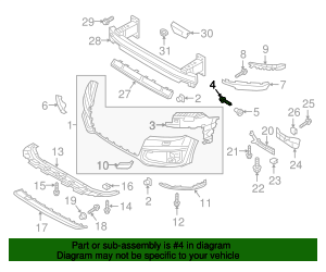 2012-2020 Audi Guide Screw WHT-003-954 | Audi OEM Parts
