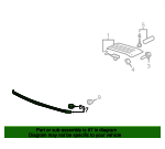 2011-2014 Chevrolet Bright Chrome Hood Front Molding 20963700 GM ...