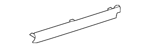 2012-2014 Toyota Camry Trim Plate 55475-06230-E0 | Toyota Parts Center