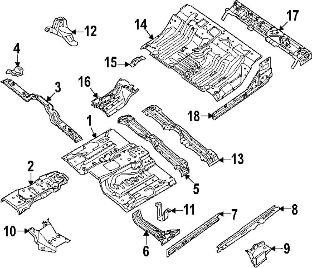 2022-2025 Nissan Frontier Front Reinforced G4364-9BUMA | Bill Kay ...