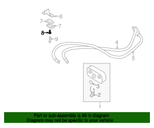 Genuine BMW 17-22-7-798-686 | Mount Bracket Bushing | FREE Shipping on ...