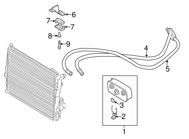 Genuine BMW 17-22-1-707-786 | Oil Cooler Clamp | FREE Shipping on Most ...