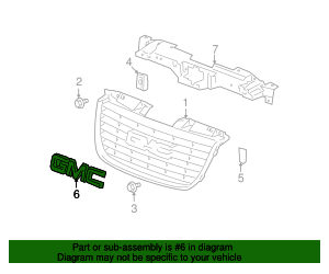 2007-2017 GMC Emblem 19421090 GM | GMPartsDirect.com