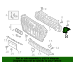 2019-2023 Audi Q3 End Plate 83A-807-095-A | Audi USA Parts