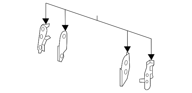 D4080-6RA0C - Hardware Kit - 2021-2024 Nissan | Nissan OEM Parts Direct