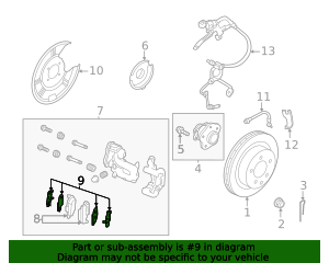 D4080-6RA0C - Hardware Kit - 2021-2024 Nissan | Nissan OEM Parts Direct